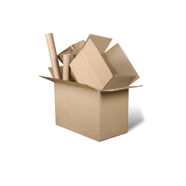 Cardboard Boxes And Styrofoam - Junk Moovaz